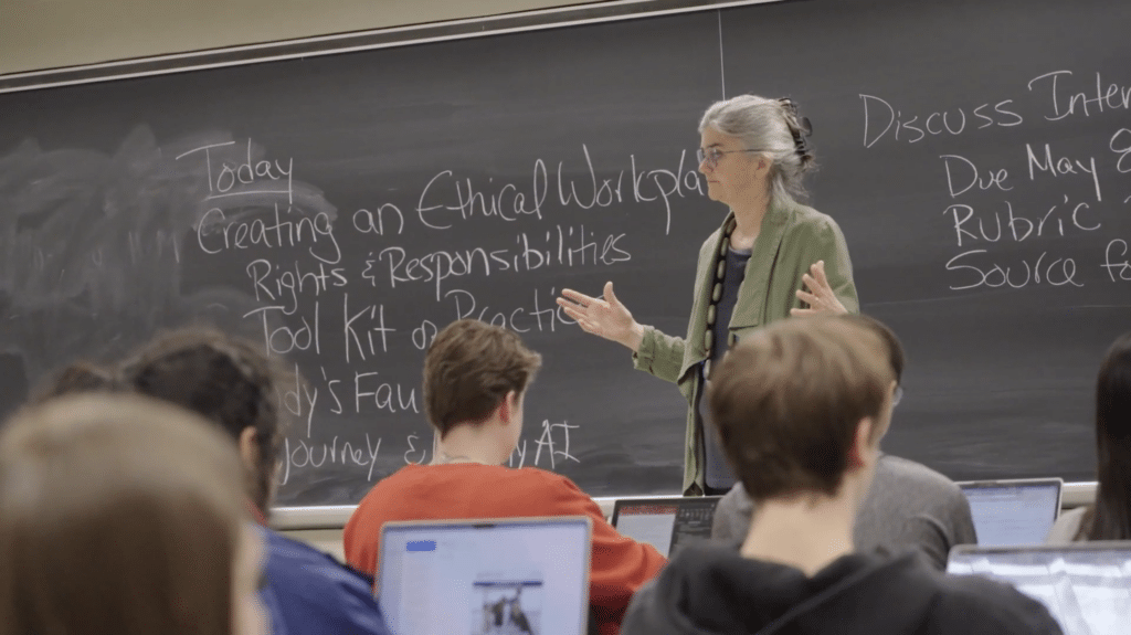 Interactive filmmaking tool for university and film students